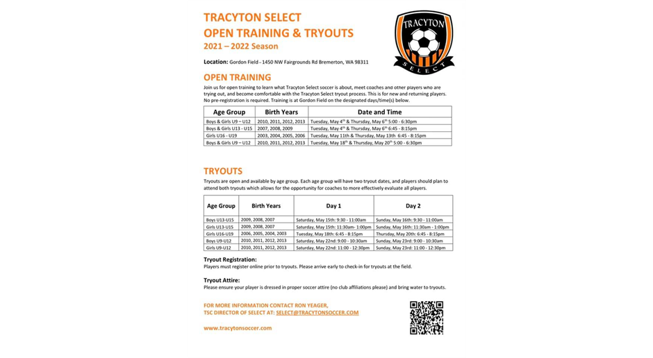 Tracyton Soccer Club > Home